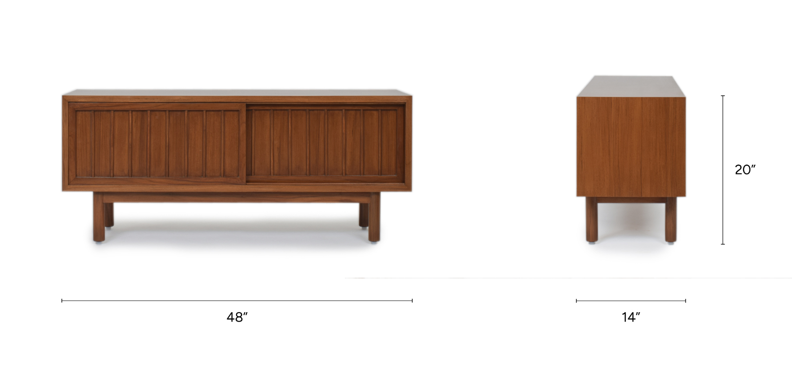 Mid Century Media Unit | Saba Furniture