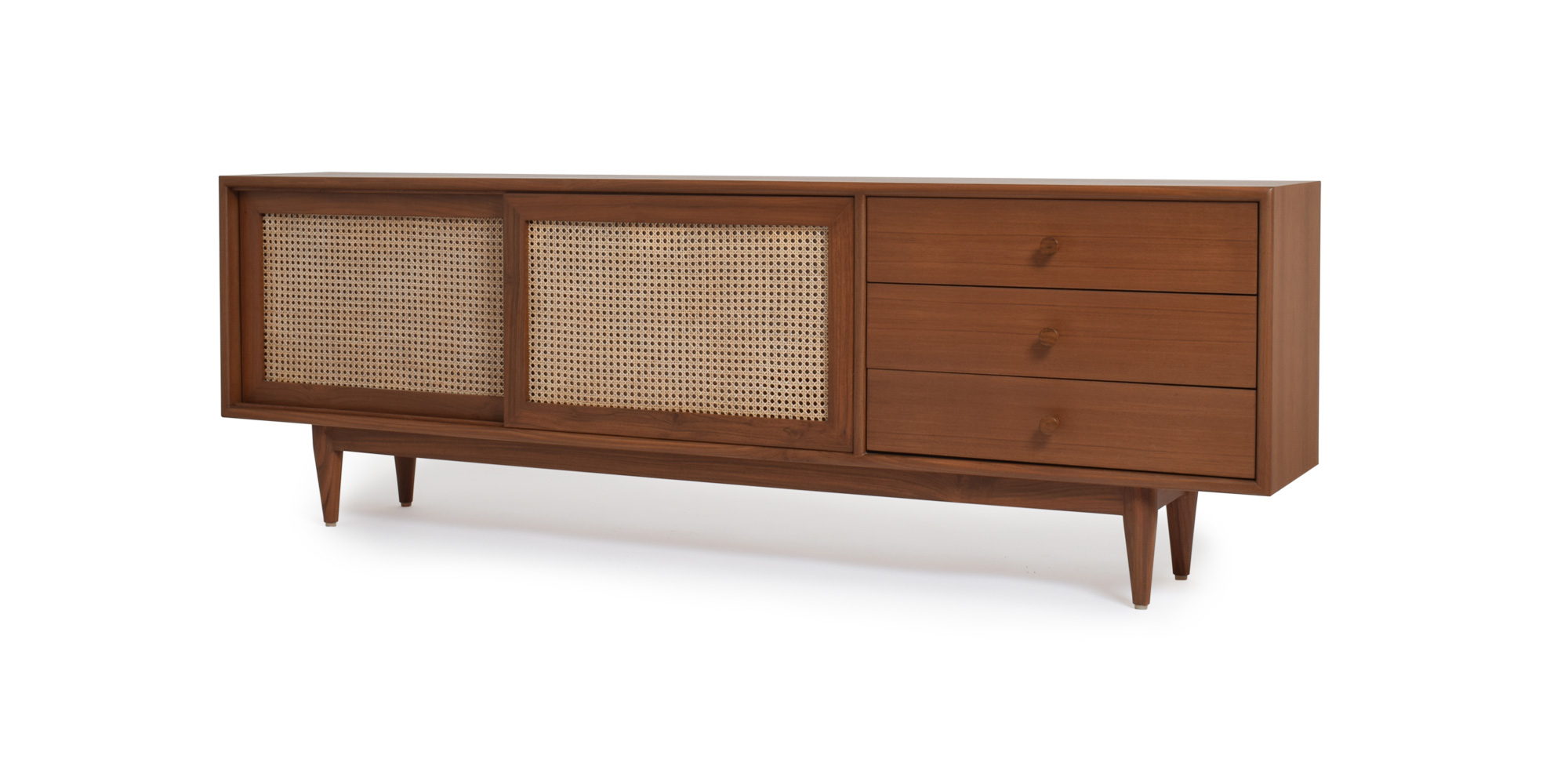 Mid Century Modern Media Unit | Saba Furniture